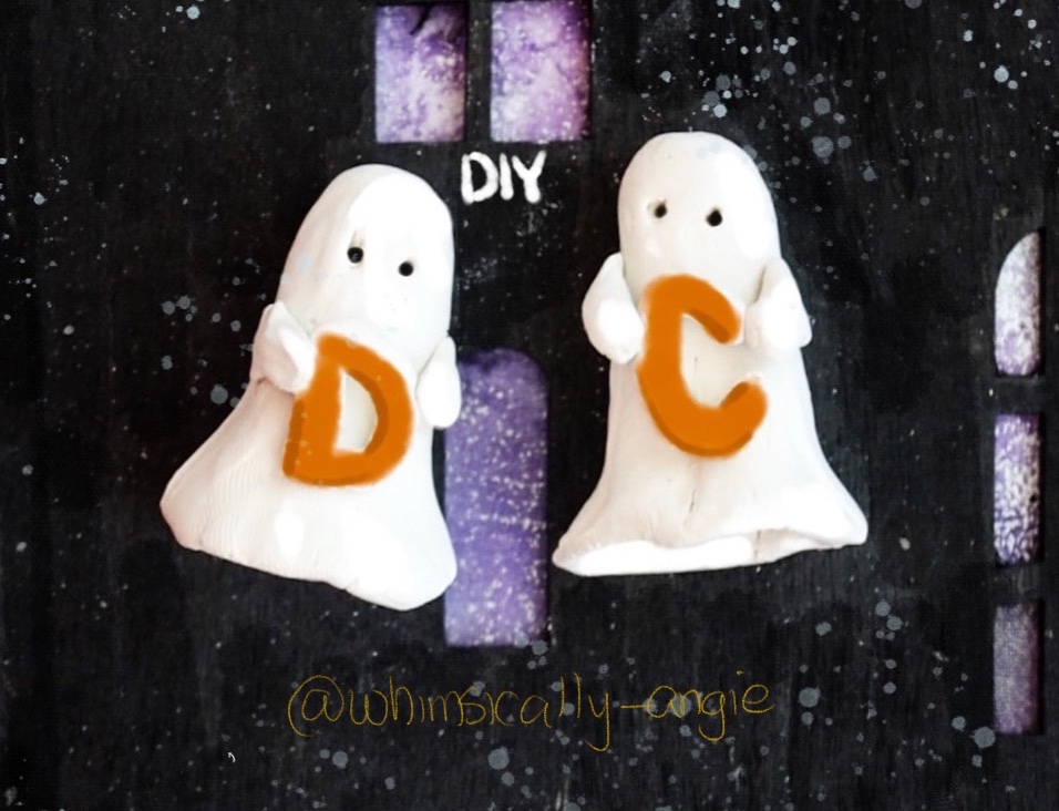How to Make A Monogram Mini Ghostie