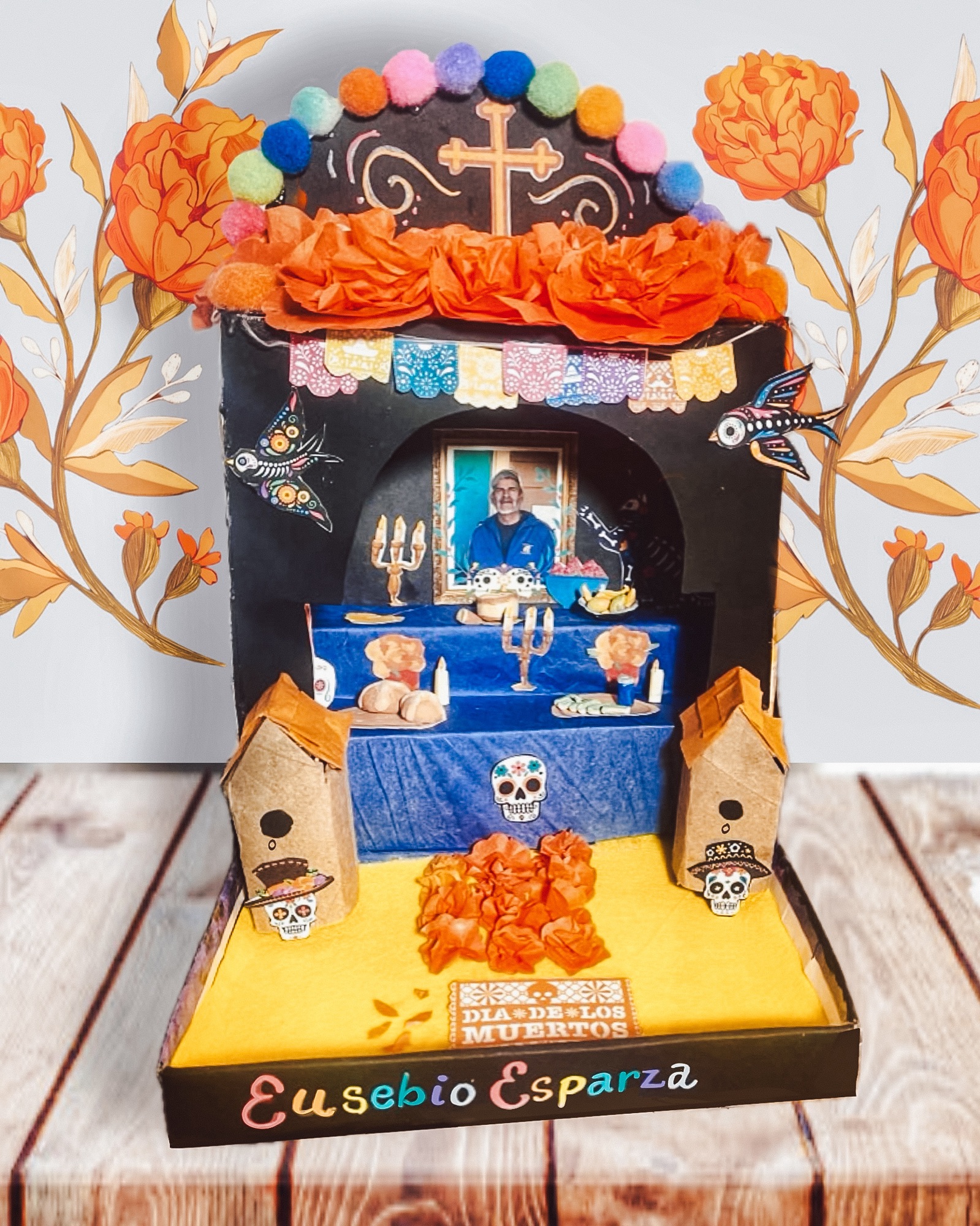 Crafting a Shoe Box Altar for Día de los Muertos – Whimsically Angie